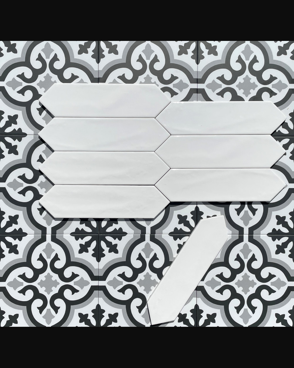 copy of Wall tiles special item grey design 7.5x30 cm | 2nd choice tiles