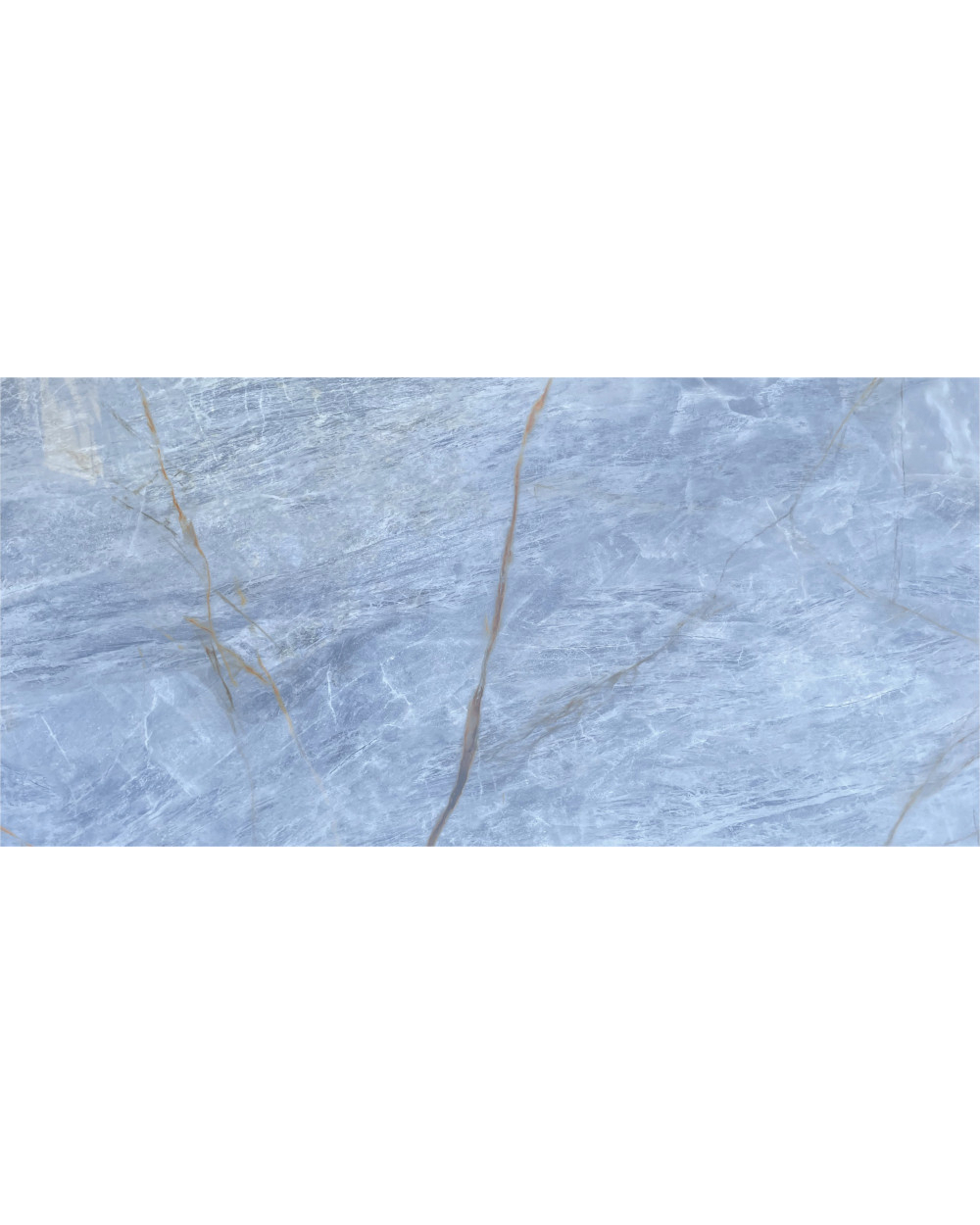 Polished blue marble look 60x120 cm | Exciting design | Sample shipping