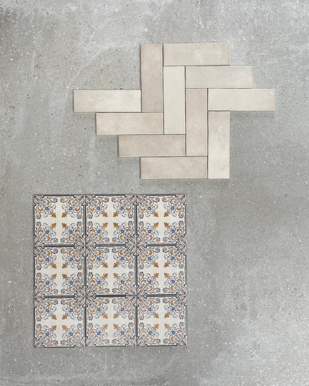 copy of Vintage Tiles Black 15x15 cm | Village Monte Black