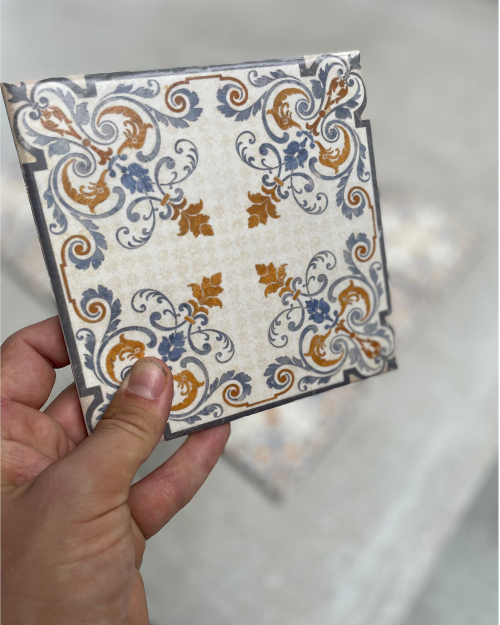 copy of Vintage Tiles Black 15x15 cm | Village Monte Black