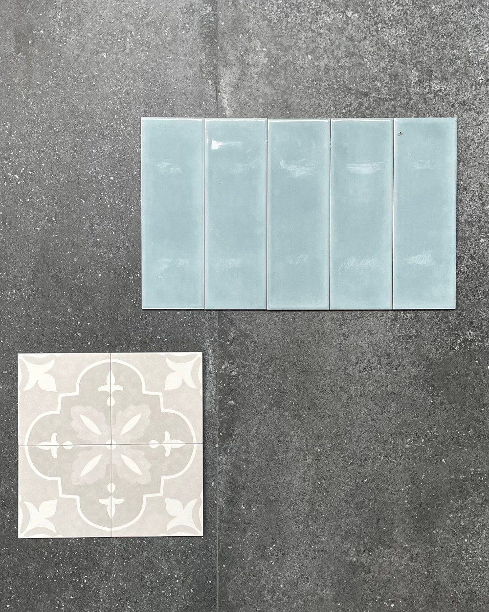 Blue wall tiles glossy 10x30 cm | Classic Lake